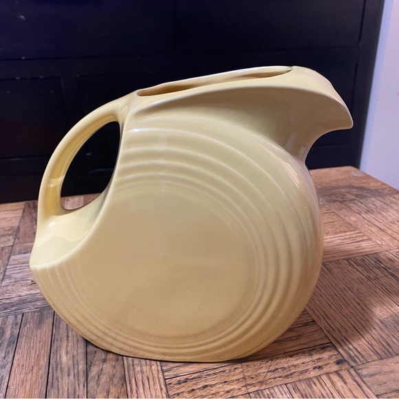 Fiesta | Dining | Fiesta Homer Laughlin Ceramic Disc Pitcher | Poshmark